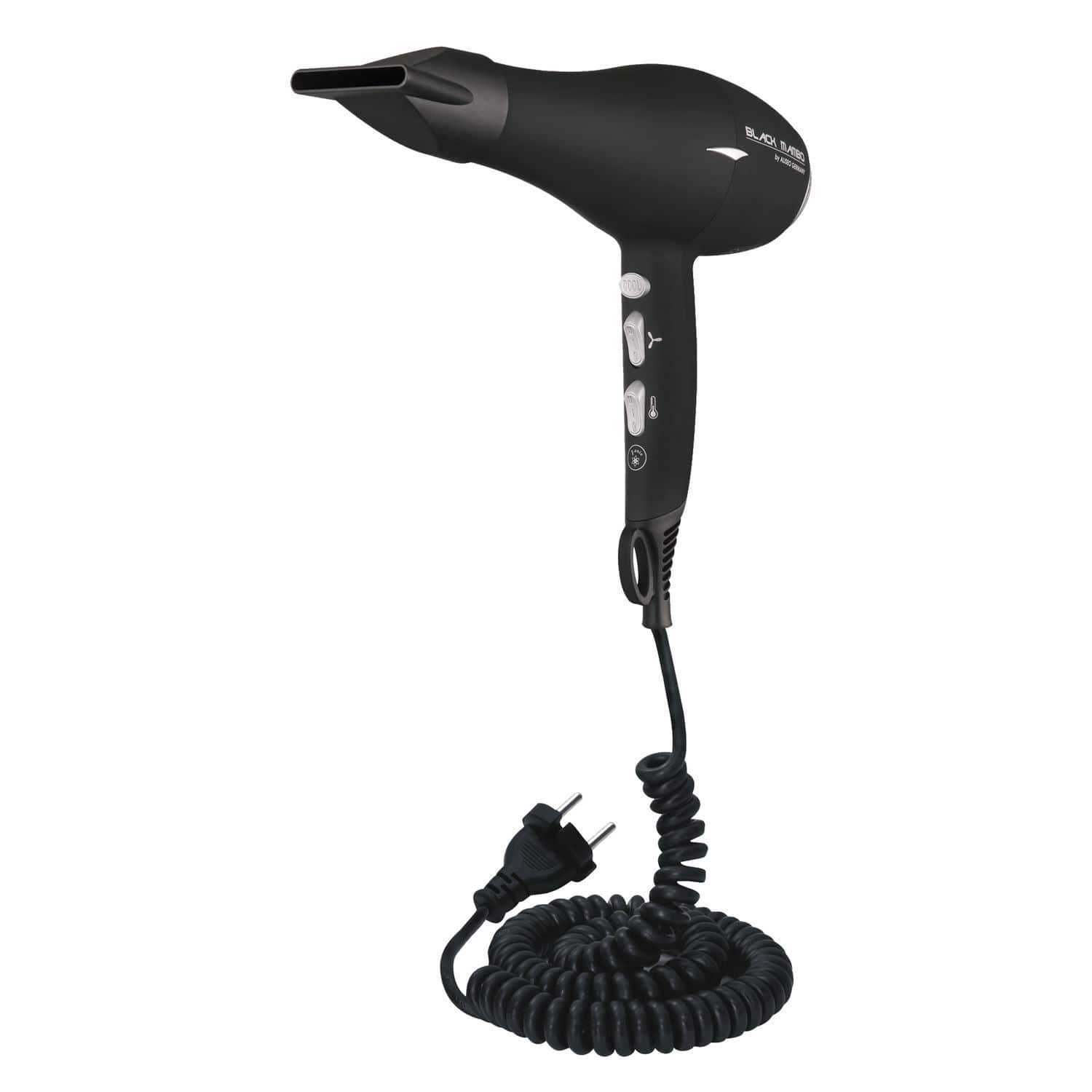 Commercial hair dryer - BLACK MAMBO 1875 - Aliseo