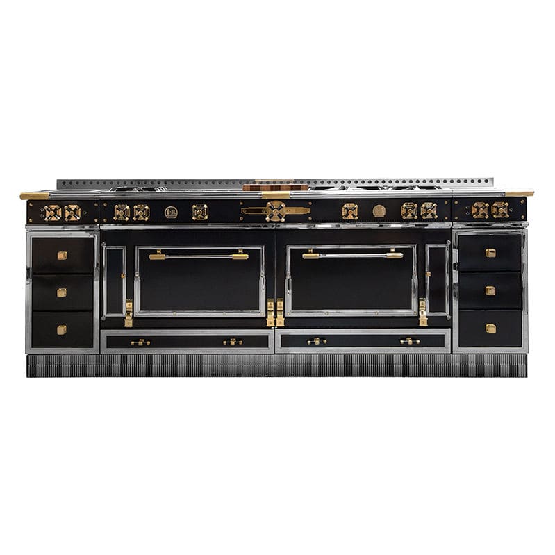Gas range cooker - CHÂTEAU SUPRÊME - LA CORNUE - electric / 6 burner ...