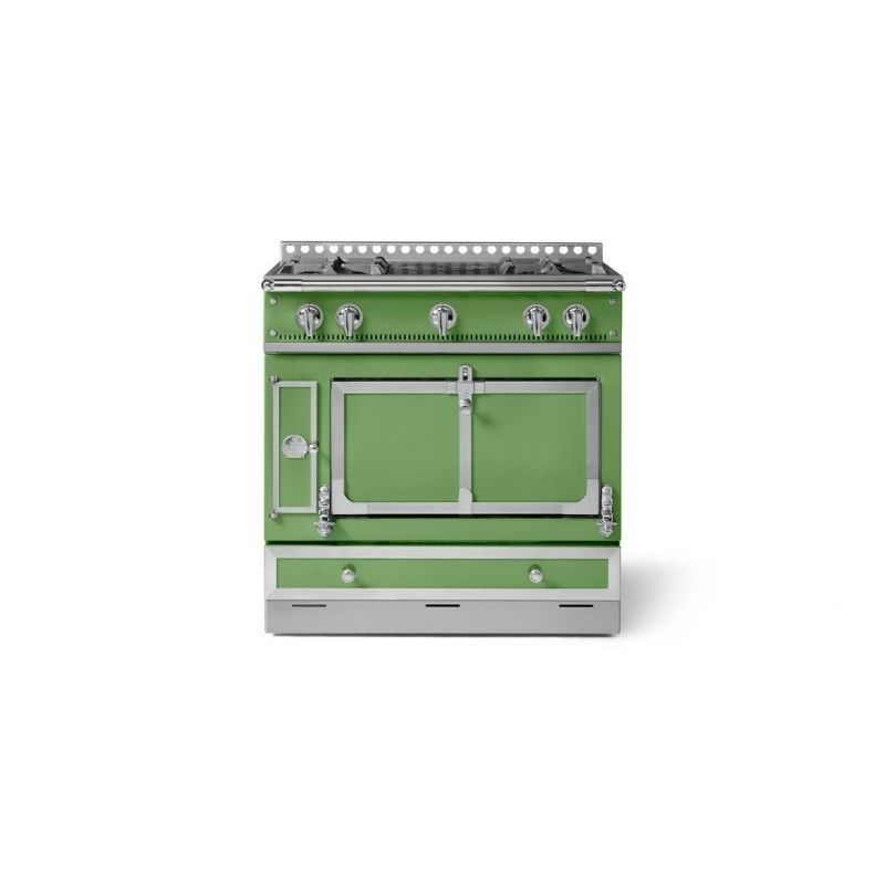 Gas range cooker - LE CHÂTEAU 90 - LA CORNUE - electric / 4 burner / 5 ...