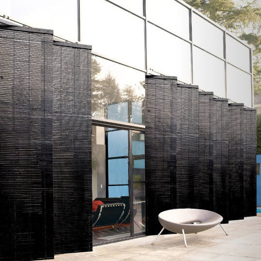 Wooden solar shading - SIESTA - AMI A. LENGLART - for facade / vertical ...