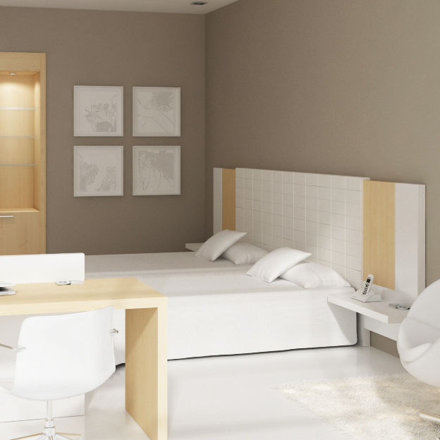 Contemporary hotel room furniture set - CH10 - CARRE furniture