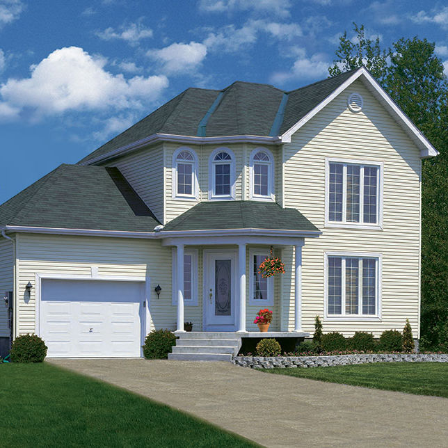 Strip cladding - ROYAL® CREST - Royal Group Technologies - PVC / high-gloss