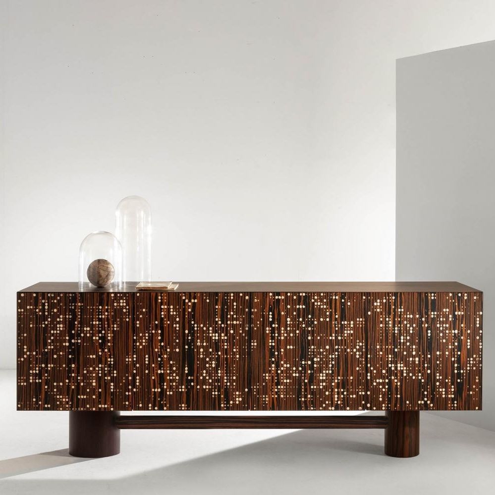 Contemporary sideboard - Unlimited - LAURAMERONI - wood veneer / with ...