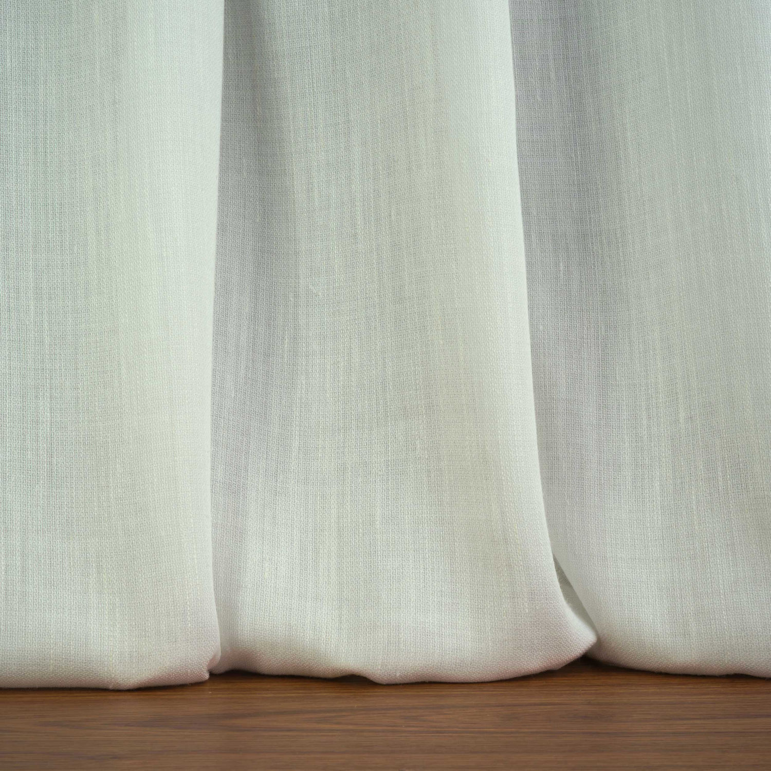 Curtain fabric - HERO - Fischbacher 1819 - plain / polyester / linen
