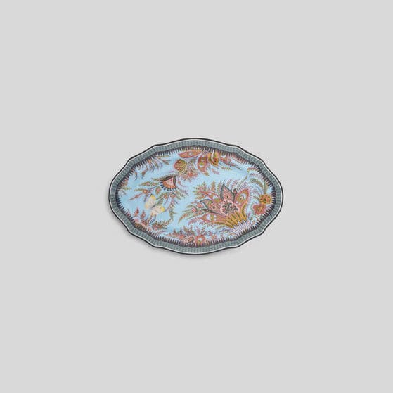 Porcelain serving tray - 223H3264980830250 - etro - home