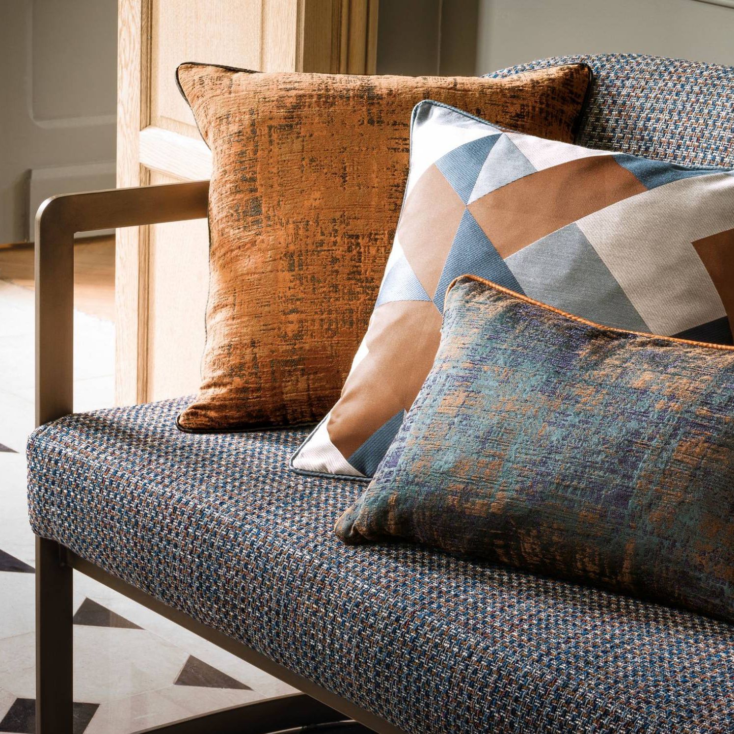 Upholstery fabric - STRUCTURE - CASAMANCE - plain / cotton / linen