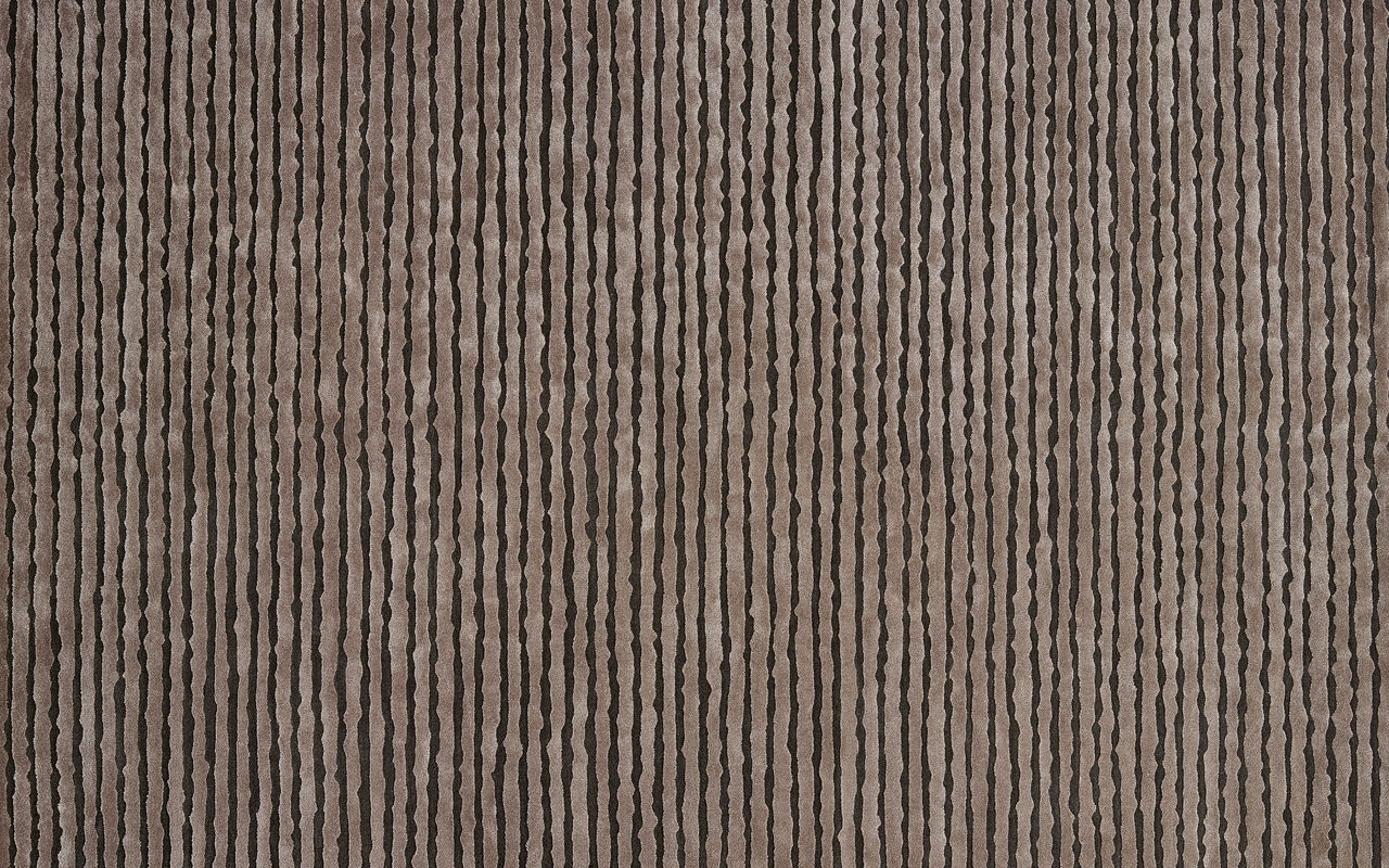 Contemporary rug - LINES - SAHCO - patterned / wool / rectangular