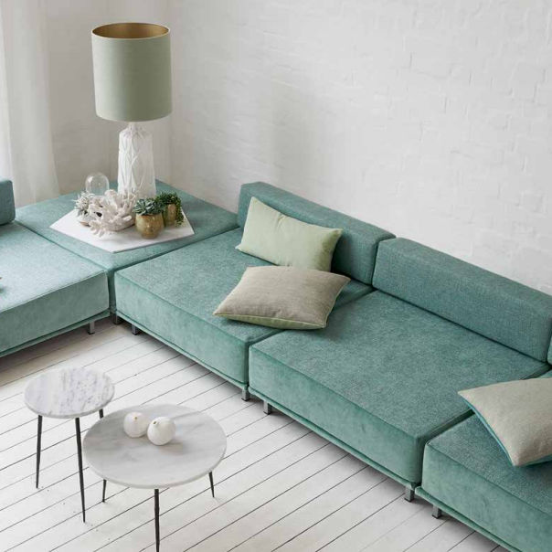 Upholstery fabric - FROZEN SECRETS - CHIVASSO - plain / polyester / viscose