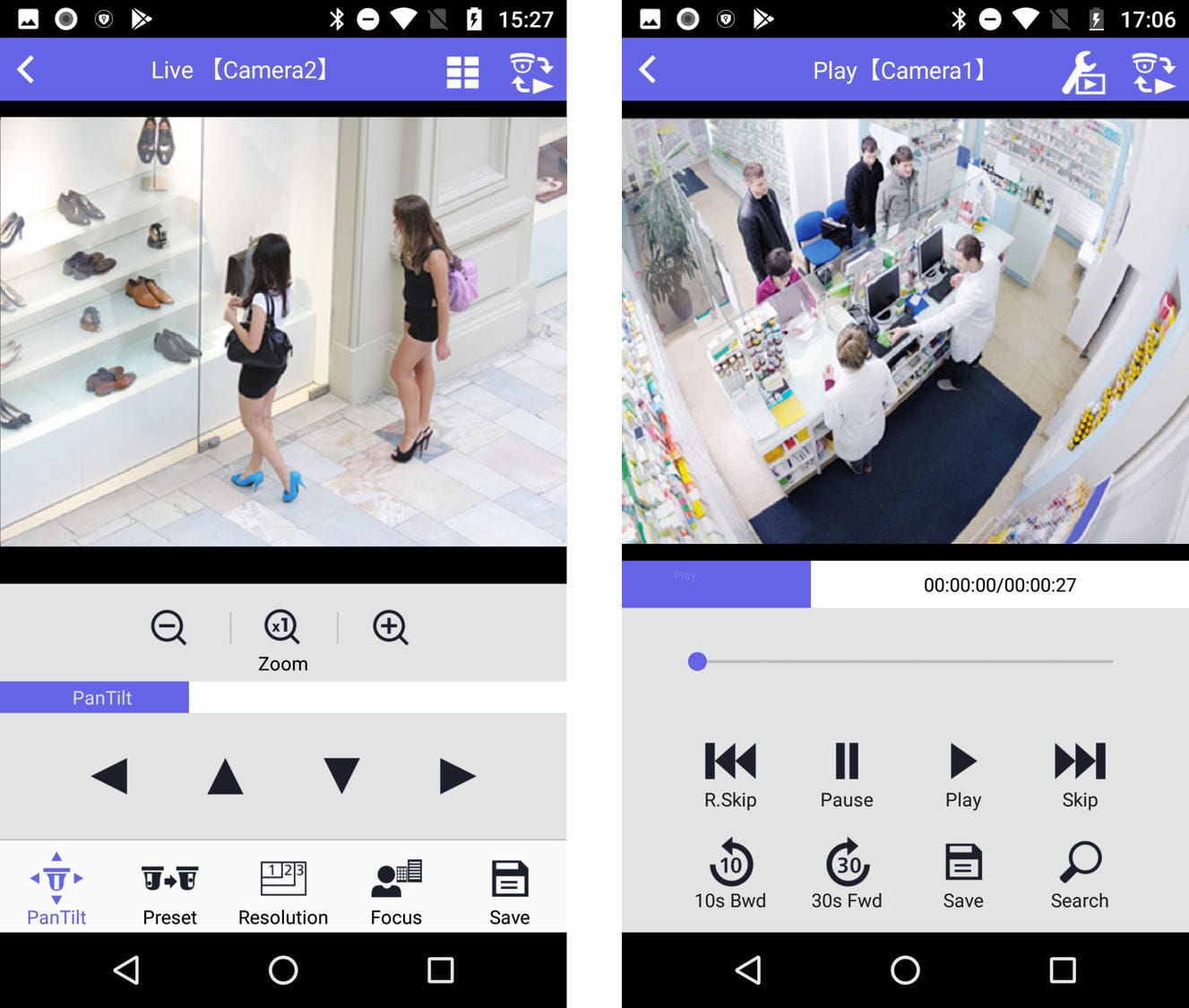 Monitoring mobile app - i-pro - control / for video door IP intercoms ...