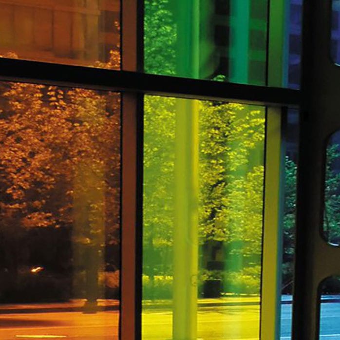 Laminated glass panel - MY COLOUR BY STRATOBEL - AGC Glass Europe ...