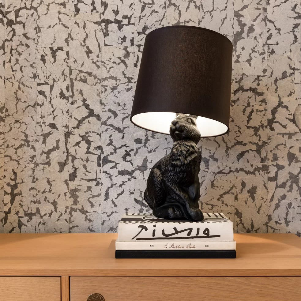 Table lamp - Rabbit - moooi - metal / viscose / PVC