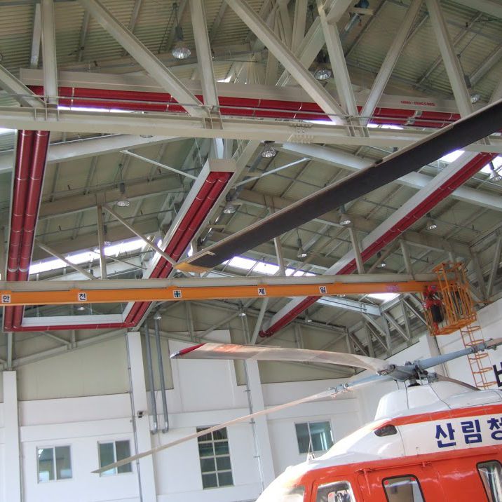 Gas radiant panel - GIRAD - FRACCARO - ceiling-mounted