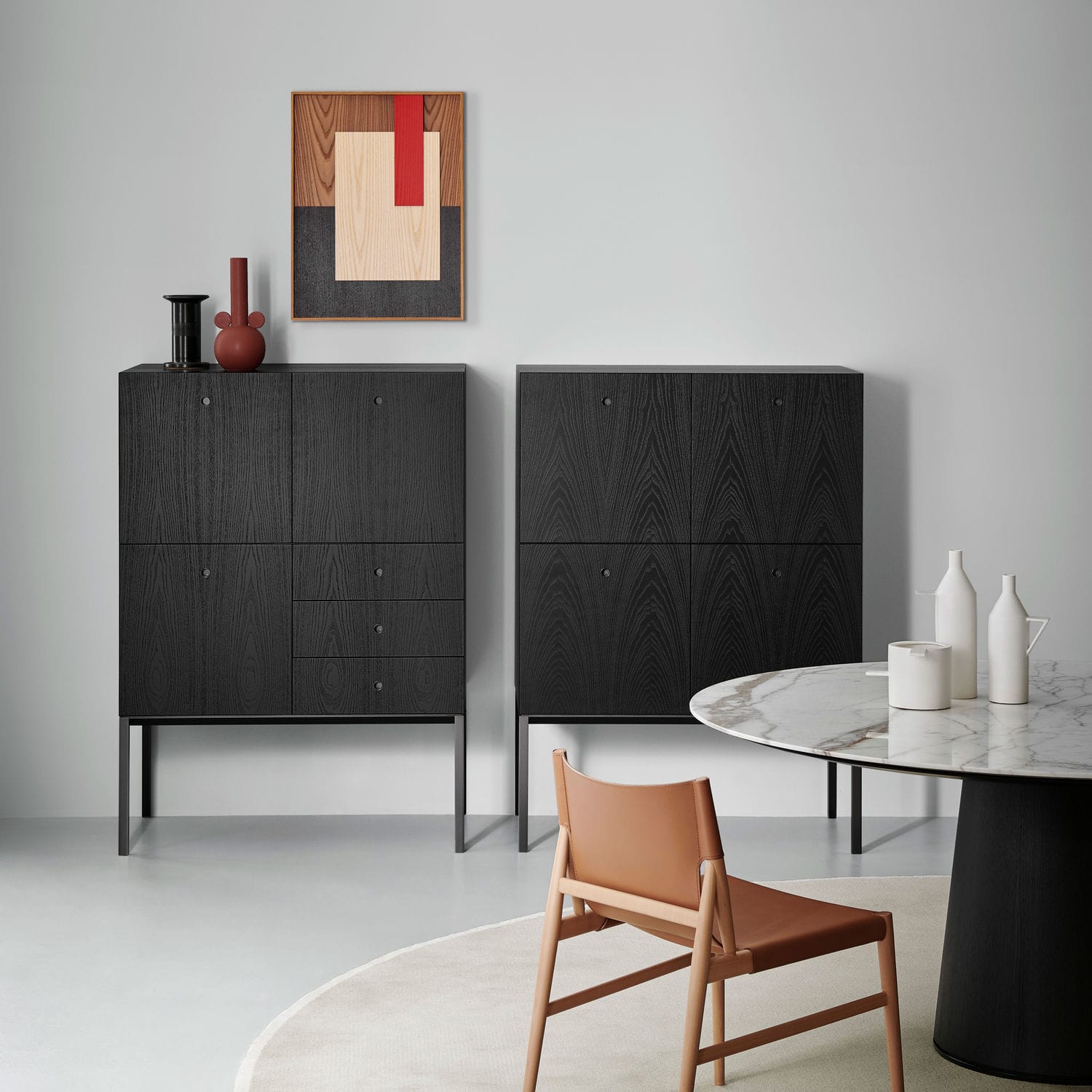 Floor-standing storage cabinet - OFFSHORE - Porro