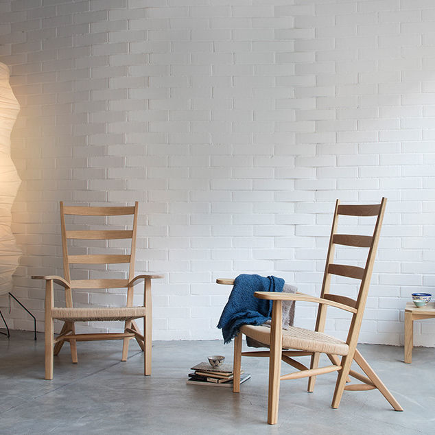 Contemporary armchair - CATALANA 1942 - Mobles 114 editions - fabric ...