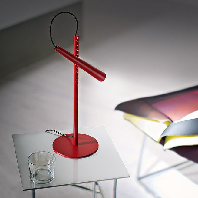 Table lamp - MAGNETO - FOSCARINI - steel / ABS / contemporary