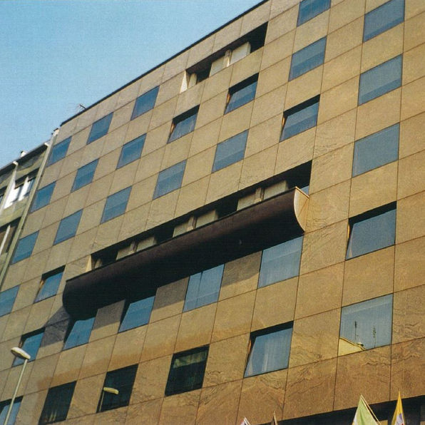 Panel cladding - JURA GOLD - Stone panels - limestone / natural finish ...