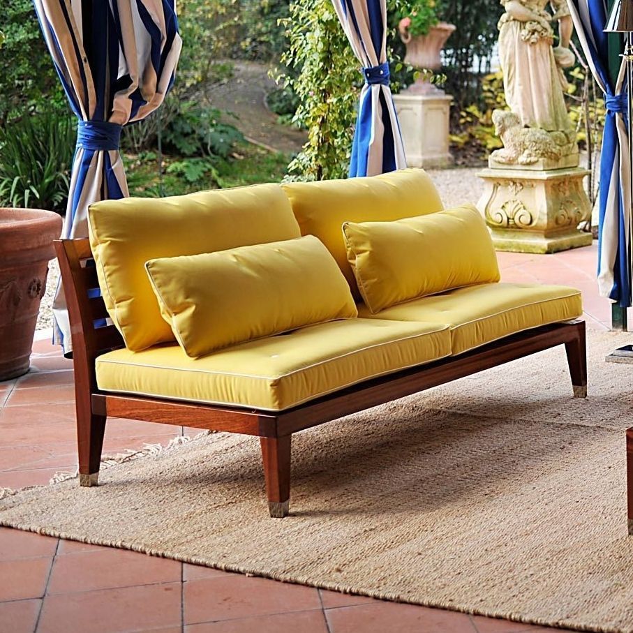 Modular sofa - C'est la vie - Unopiù - contemporary / fabric / white