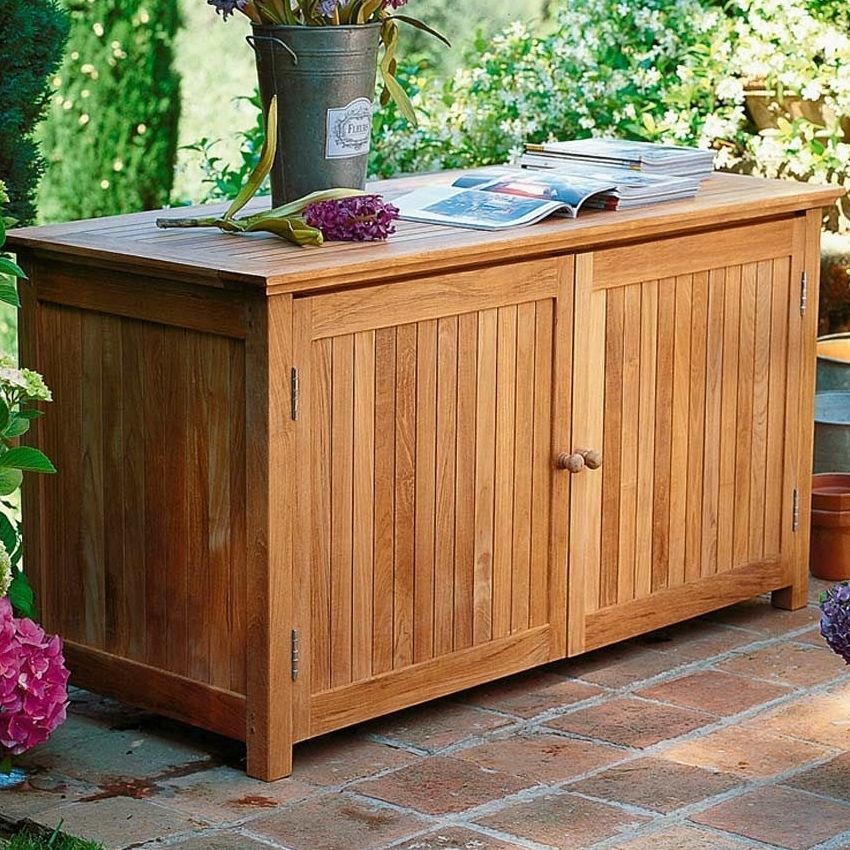 Traditional chest - Chelsea - Unopiù - outdoor / teak