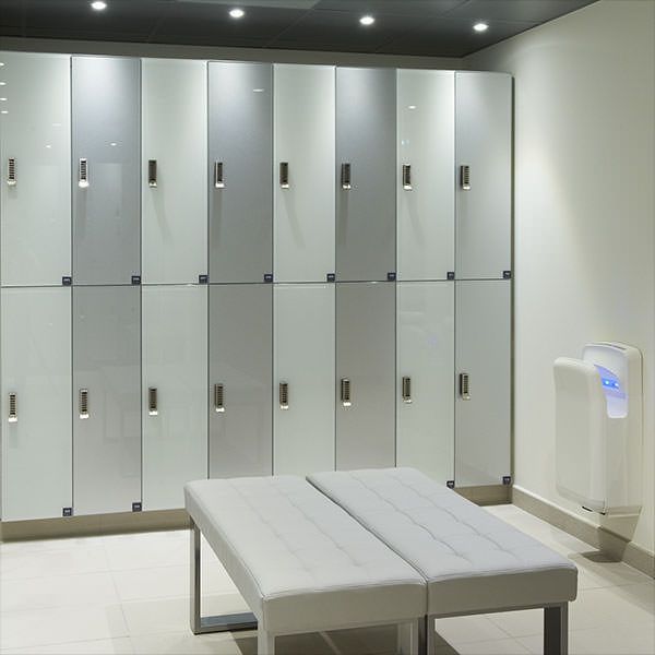 Glass locker - FUTURA GRIS - GEKIPS - for public building / secure