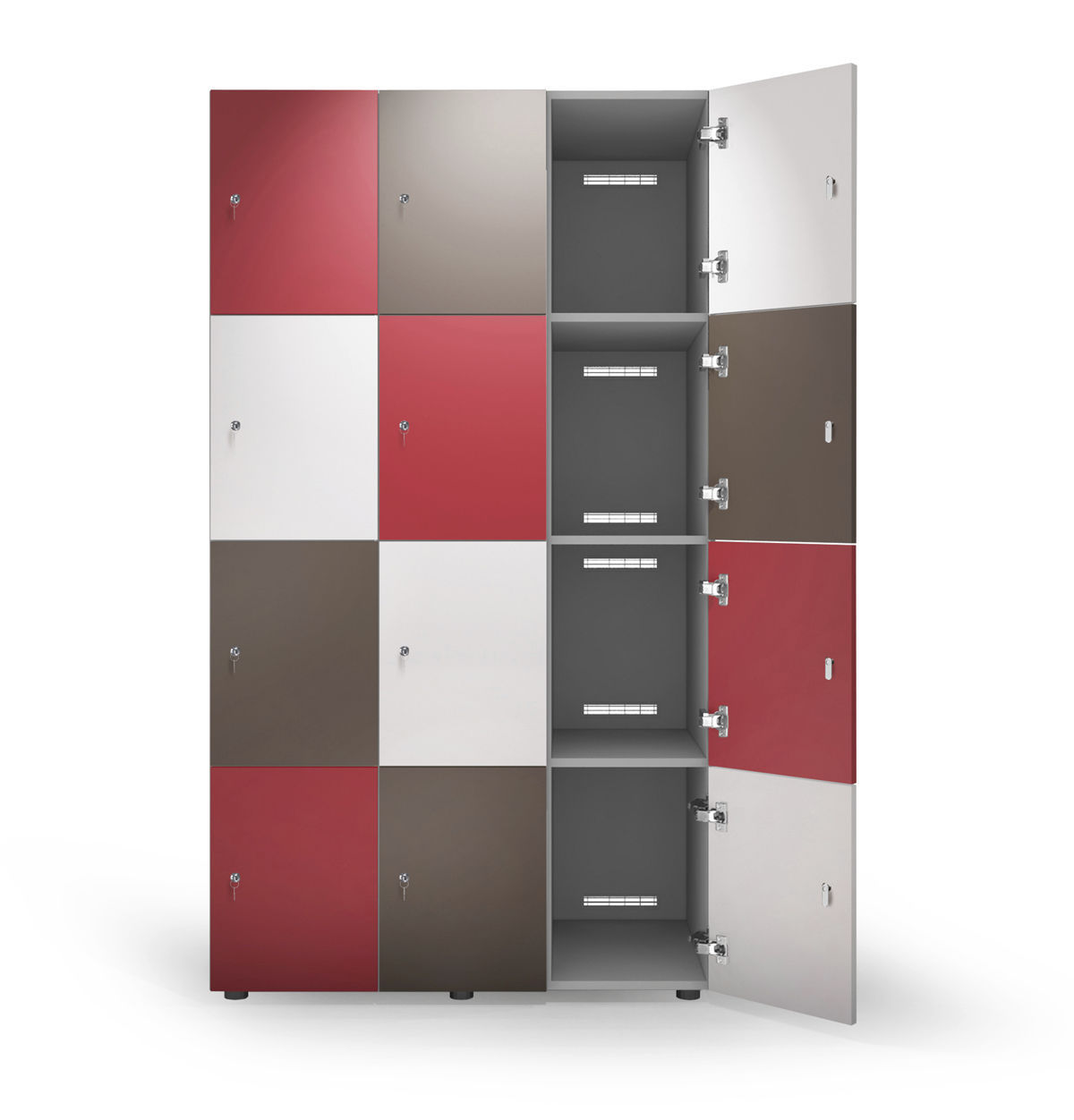 Standard left-luggage locker - MULTICOLORE - GEKIPS - secure