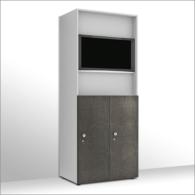 Contemporary TV cabinet - ACC MTV - GEKIPS - wooden / white