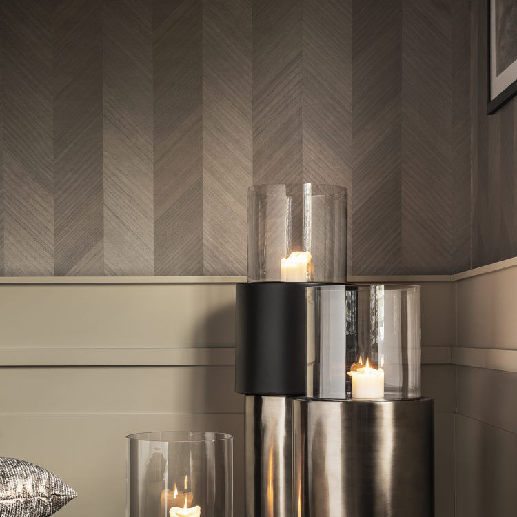 Interior wall-covering - Infinity — INF31 series - Omexco - wooden ...