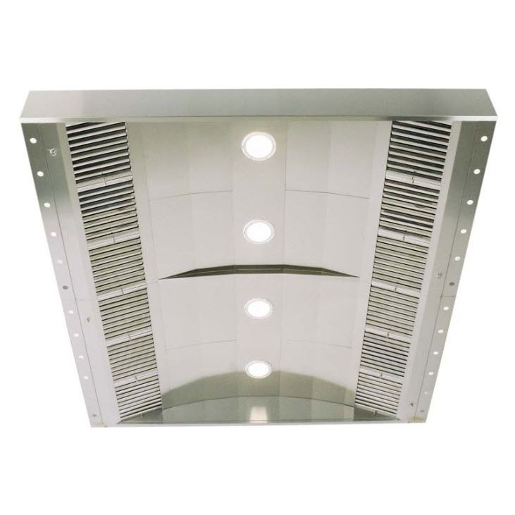 Ceiling-mounted range hood - SPACIO - FRANCE AIR - commercial / with ...