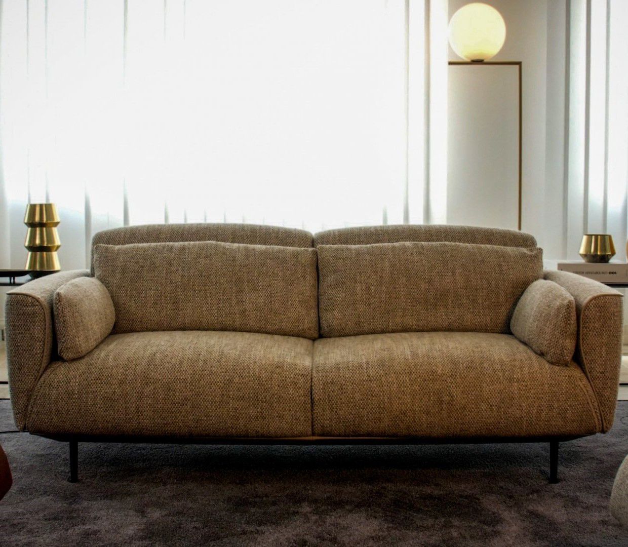 Modular sofa - EDEN - JORI - corner / contemporary / fabric