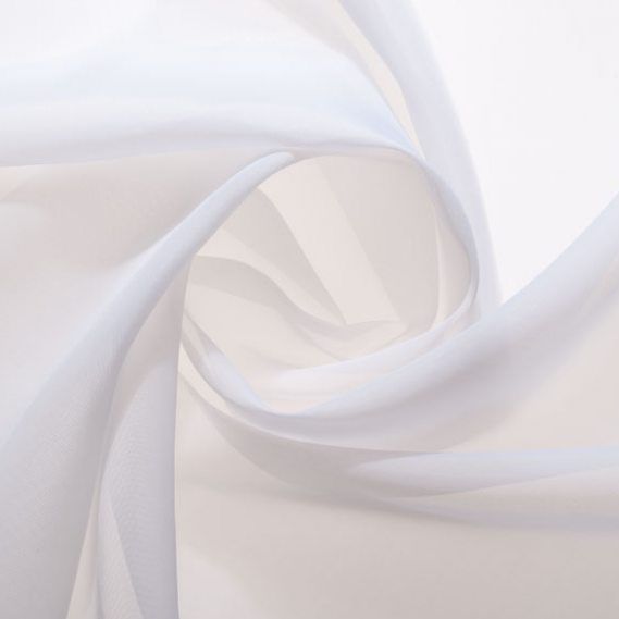 Plain sheer curtain fabric - 1721 - bautex - stoffe - FR polyester ...