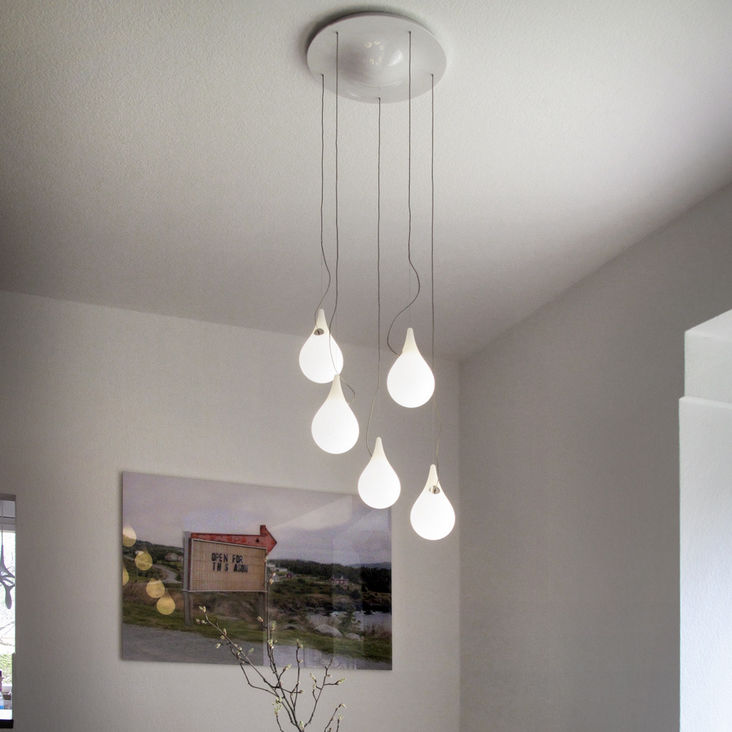 Pendant lamp - LIQUID LIGHT: DROP_2 XS 5 - next - polyethylene ...