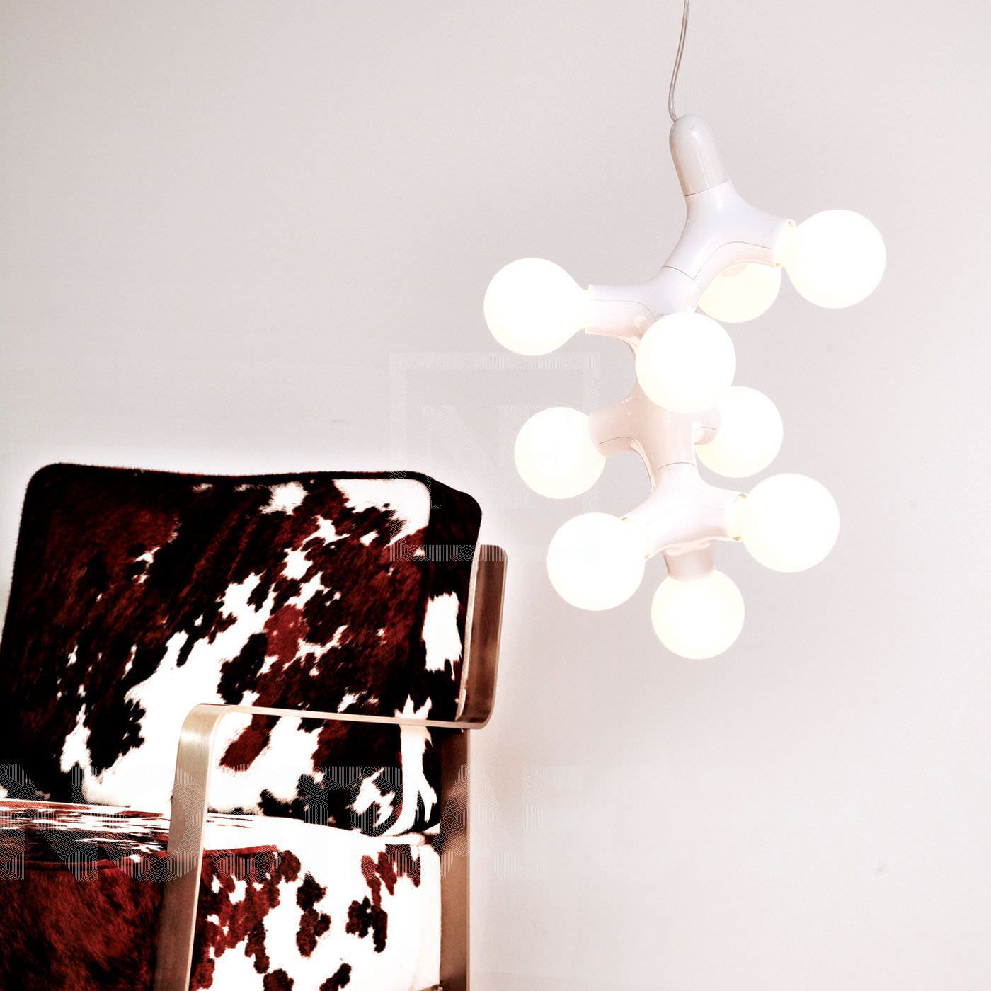 Pendant lamp - DNA QUATTRO - next - ABS / original design / corded