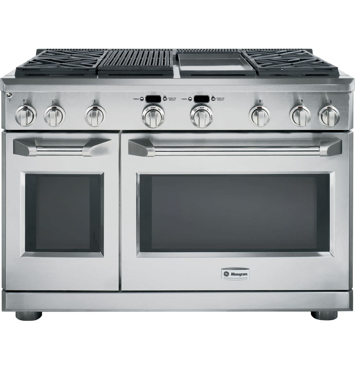 Gas range cooker - ZGP484LGRSS - Monogram