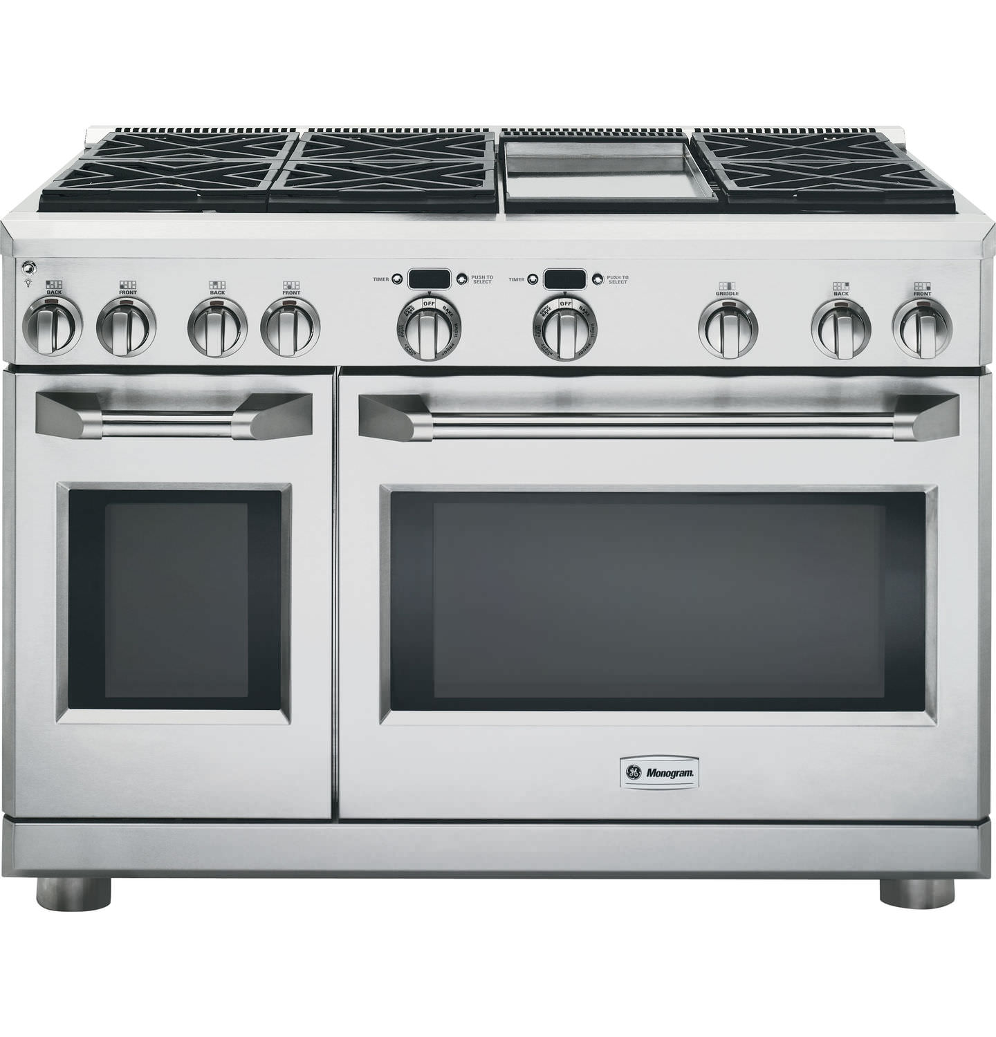 Gas range cooker - ZGP486LDRSS - Monogram