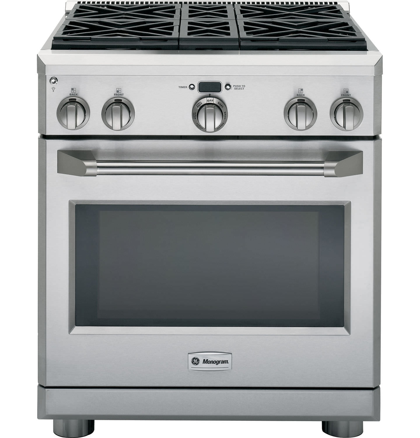 Gas range cooker - ZDP304NPSS - Monogram
