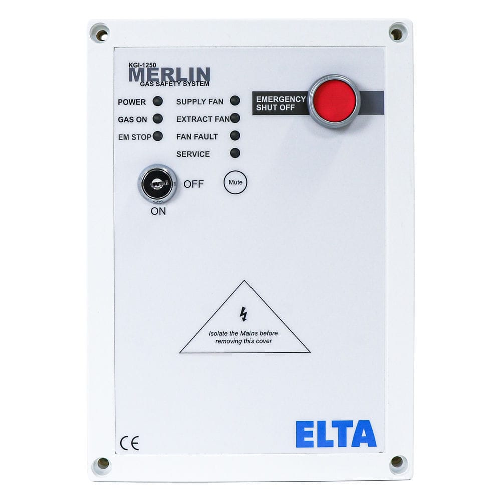Ventilation system control panel - KGI-1250 - Elta - wall-mounted ...