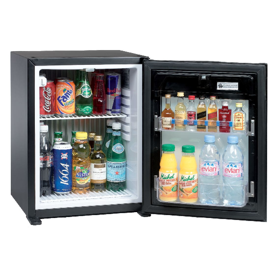 Compact minibar - PRIMO Asia - Minibar Systems - glazed / with hinged ...