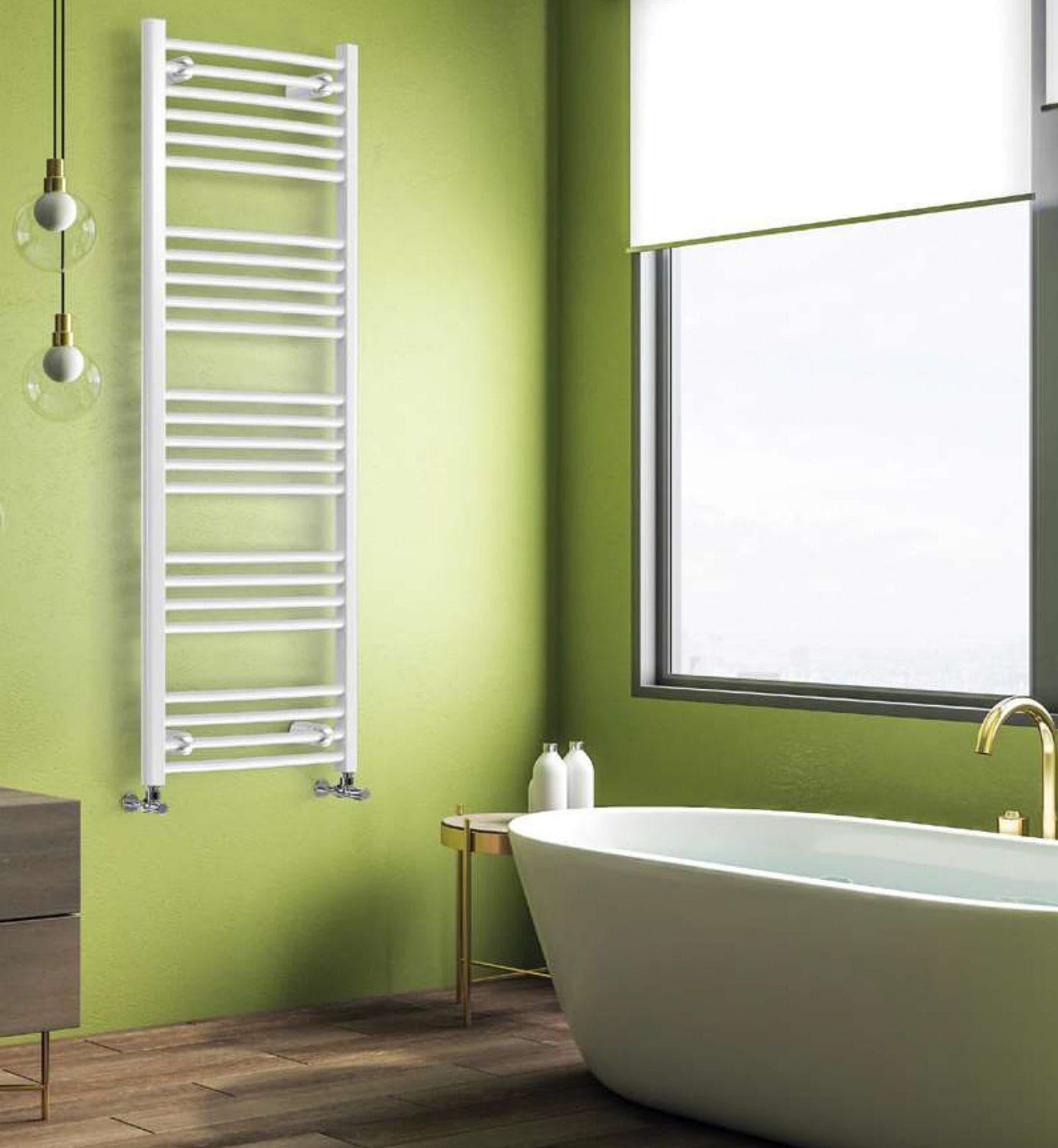 Hot water towel radiator - ®CELSIUS - RADOX - electric / 0...500 w / 600 w