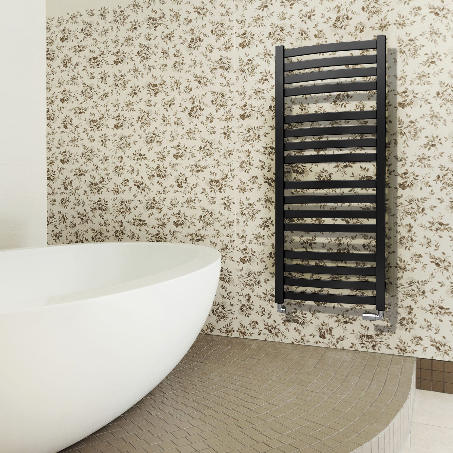 Hot water towel radiator - ®VULCAN NV - RADOX - electric / 0...500 w ...