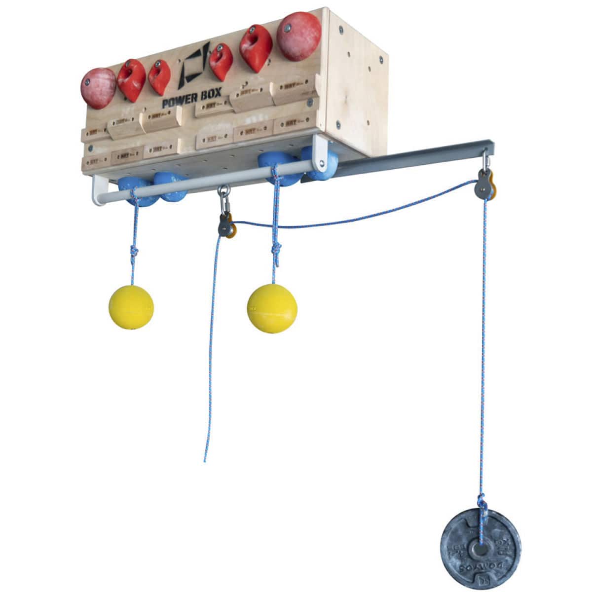 Indoor climbing structure - POWER BOX : PULLEY SYSTEM - Walltopia ...