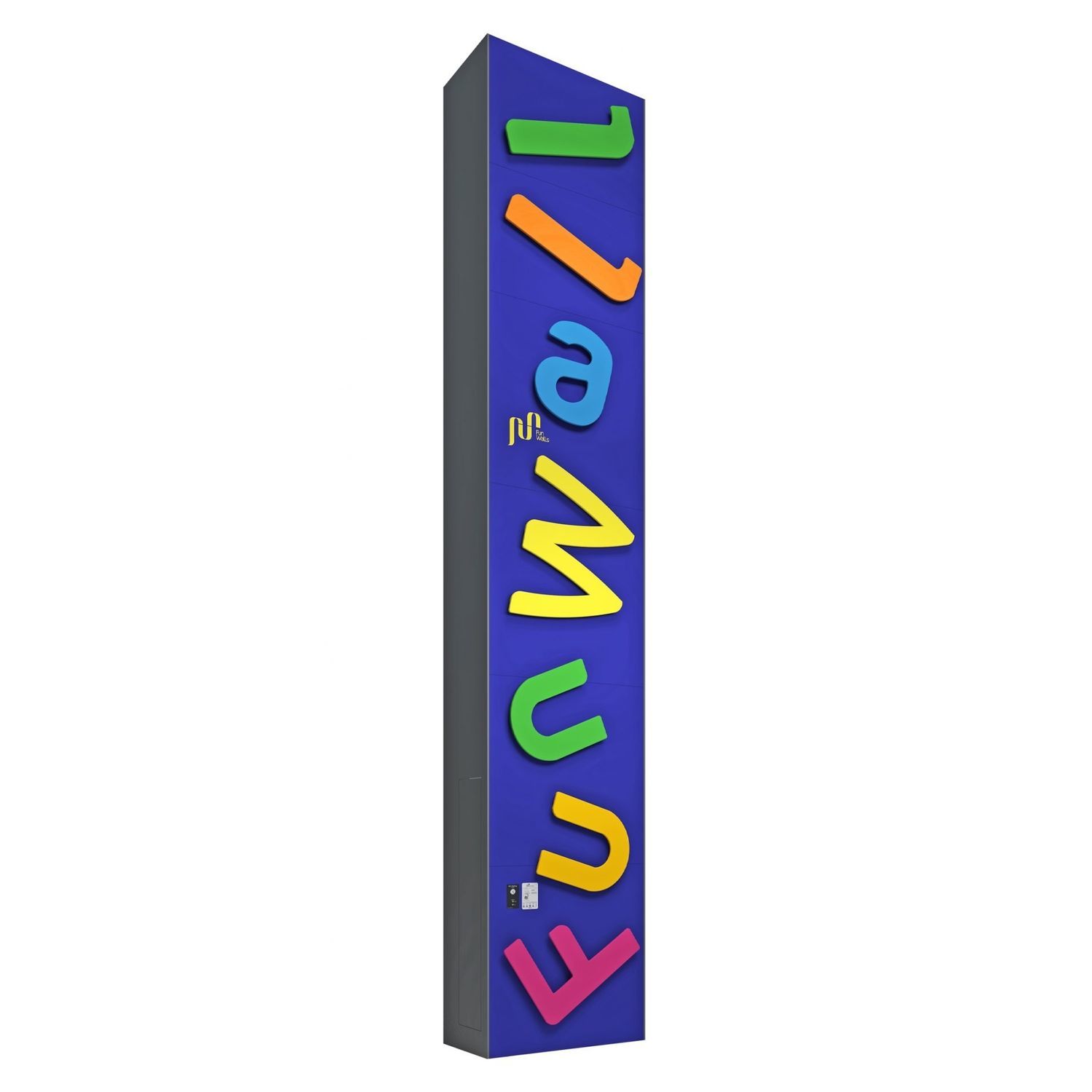 Fixed climbing wall - FUN - Walltopia - for playground / outdoor