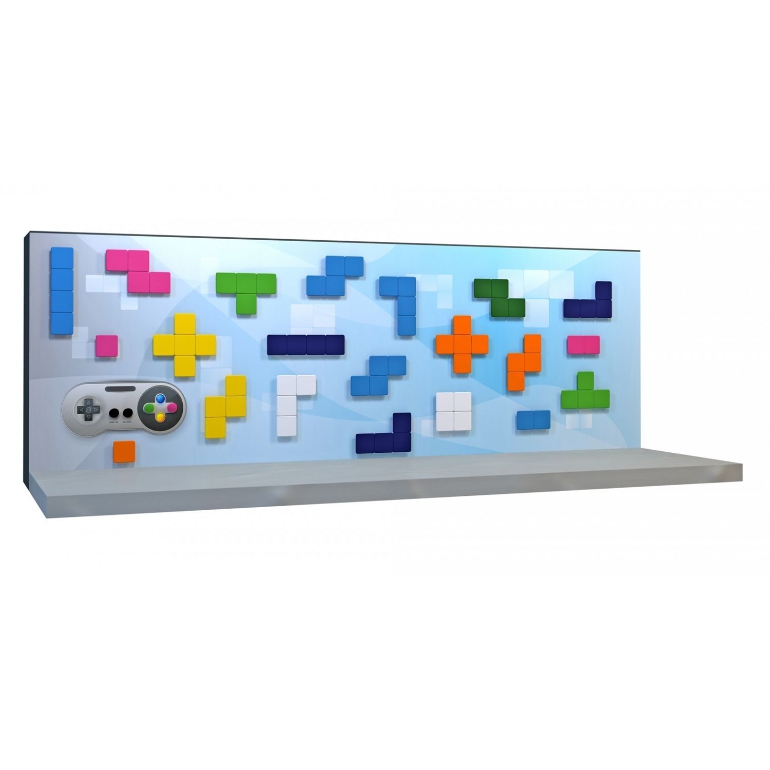 Fixed climbing wall - TETRIS TRAVERSE - Walltopia - for playground ...