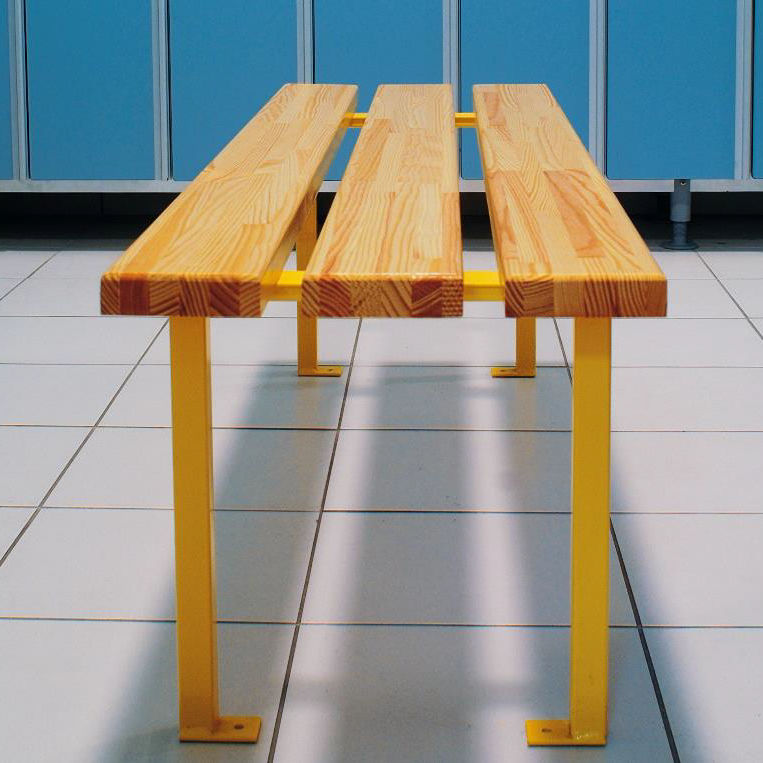 Contemporary locker room bench - 223.10 - FRANCE EQUIPEMENT - wooden ...