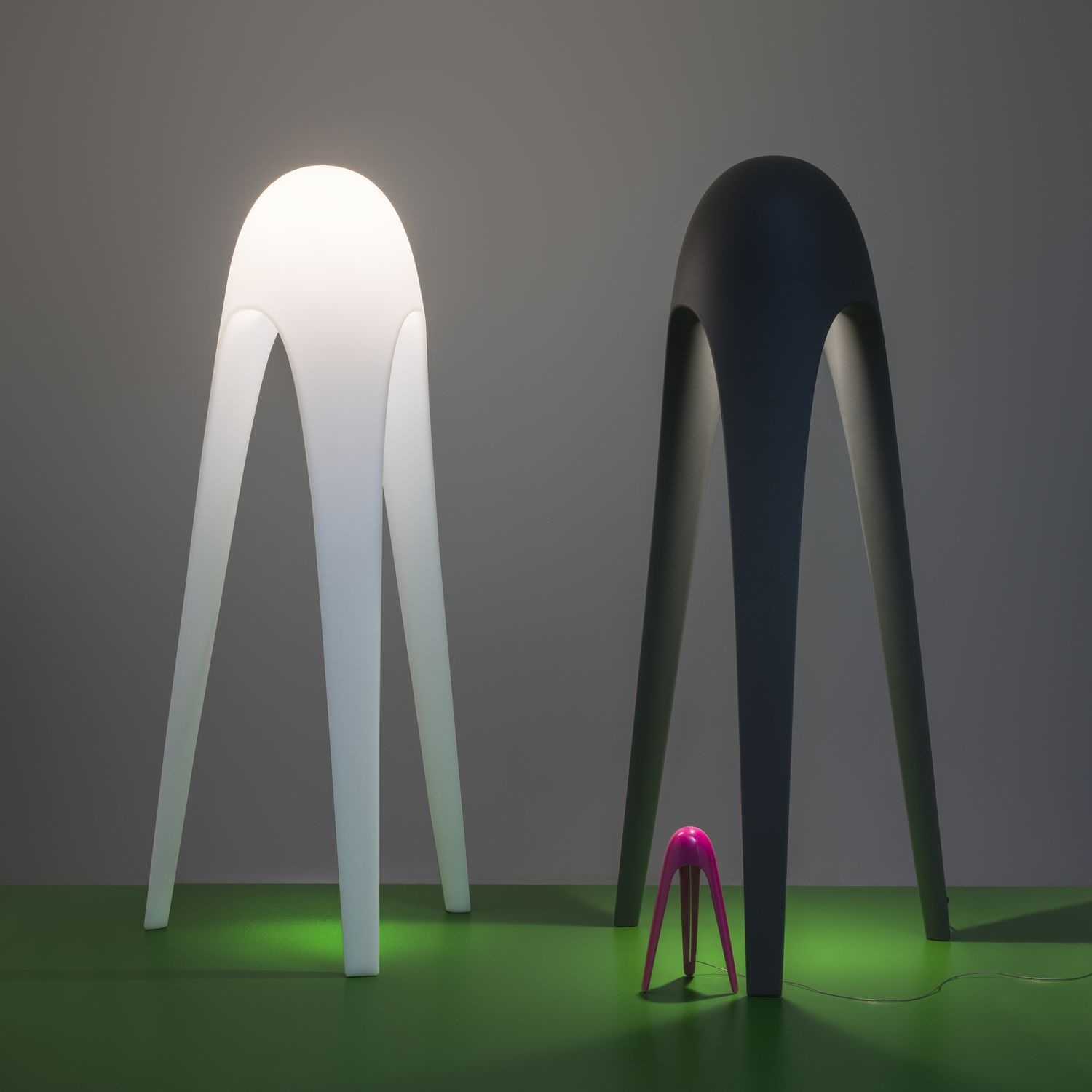Floor-standing lamp - CYBORG - Martinelli Luce Spa - rotomolded ...