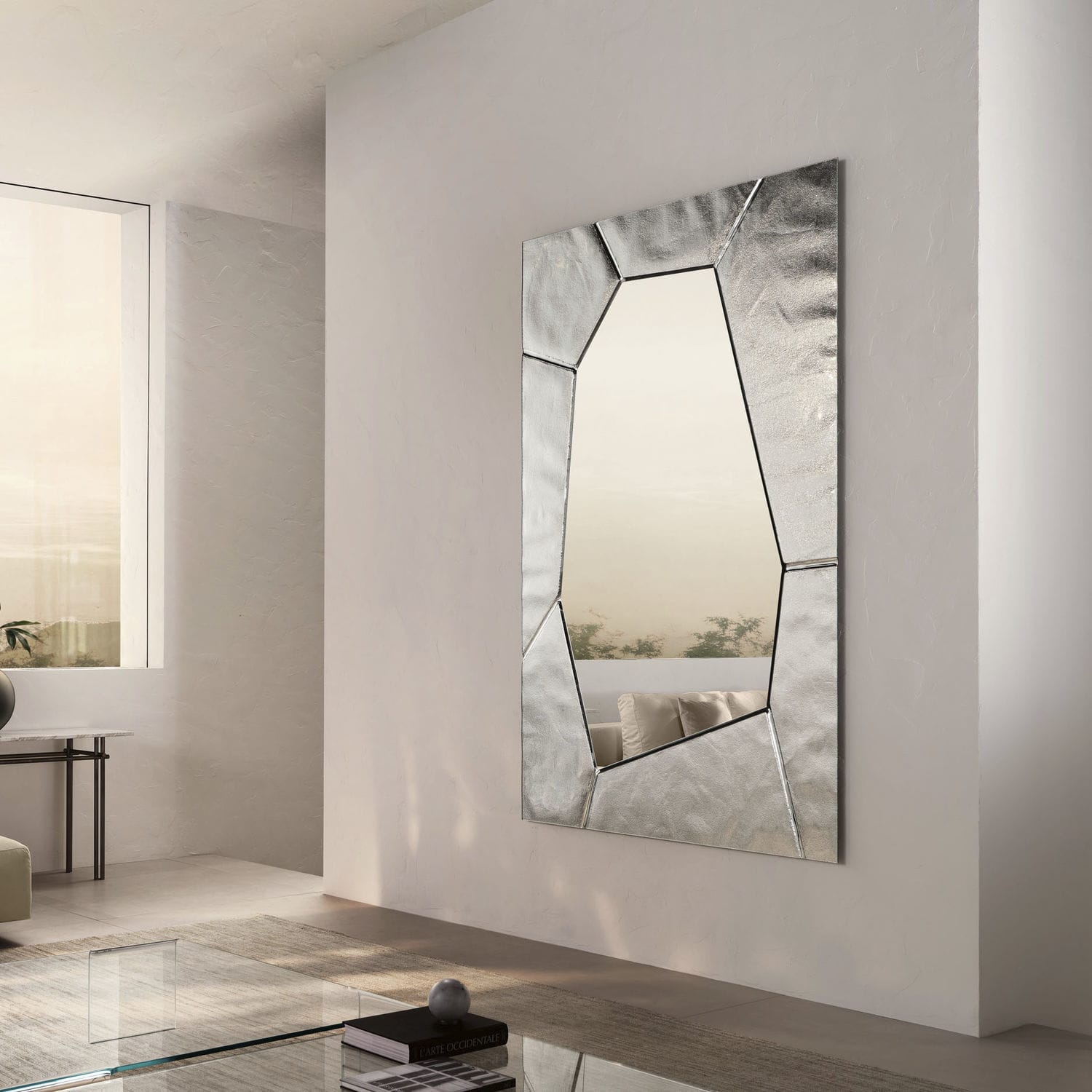 Wall-mounted mirror - silica - FIAM ITALIA - free-standing / for ...