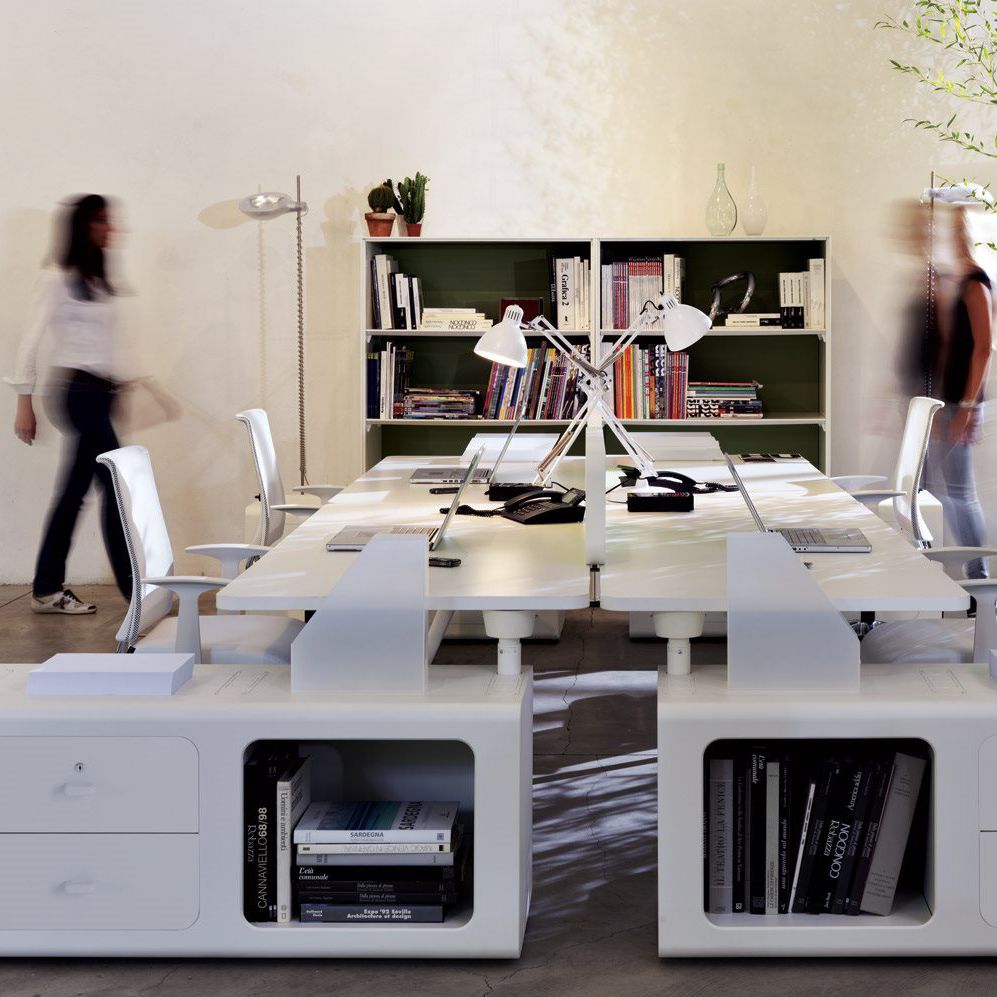 Workstation desk - BETA DUEPUNTOZERO - TECNO - contemporary / wooden ...