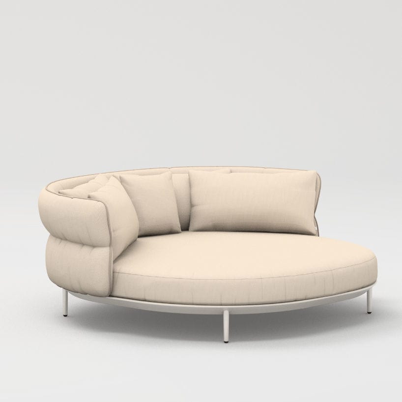 Contemporary armchair - AMBA - POINT - polyurethane foam / acrylic ...