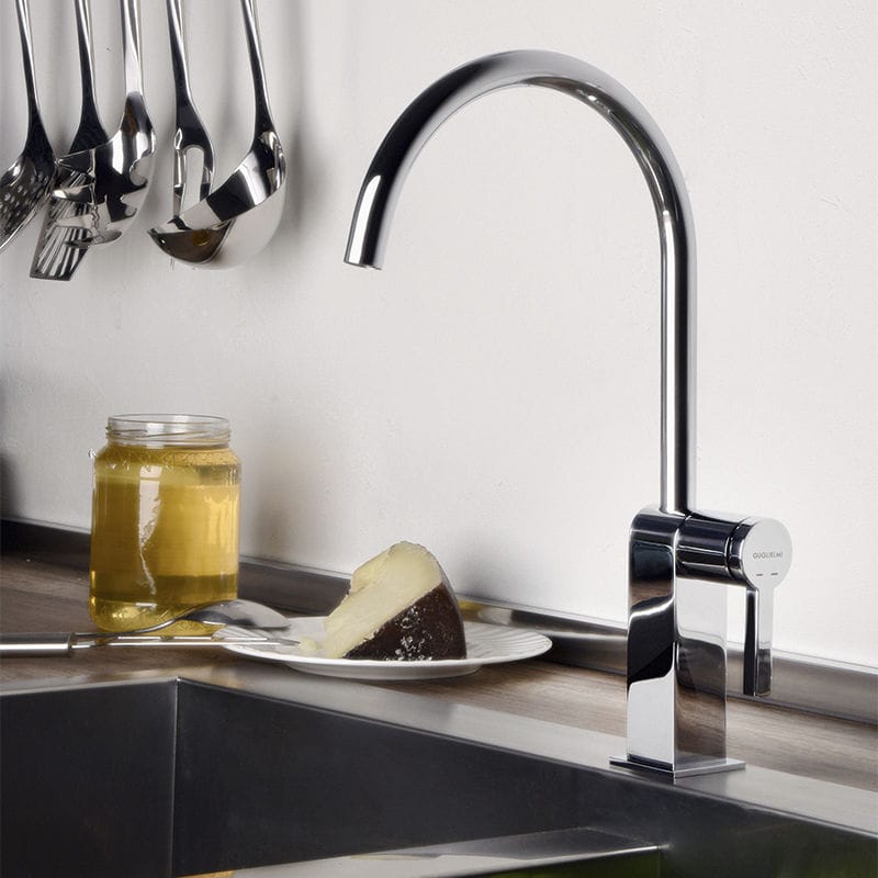 Countertop mixer tap - QR : FGQR79104 - GUGLIELMI - chromed metal ...