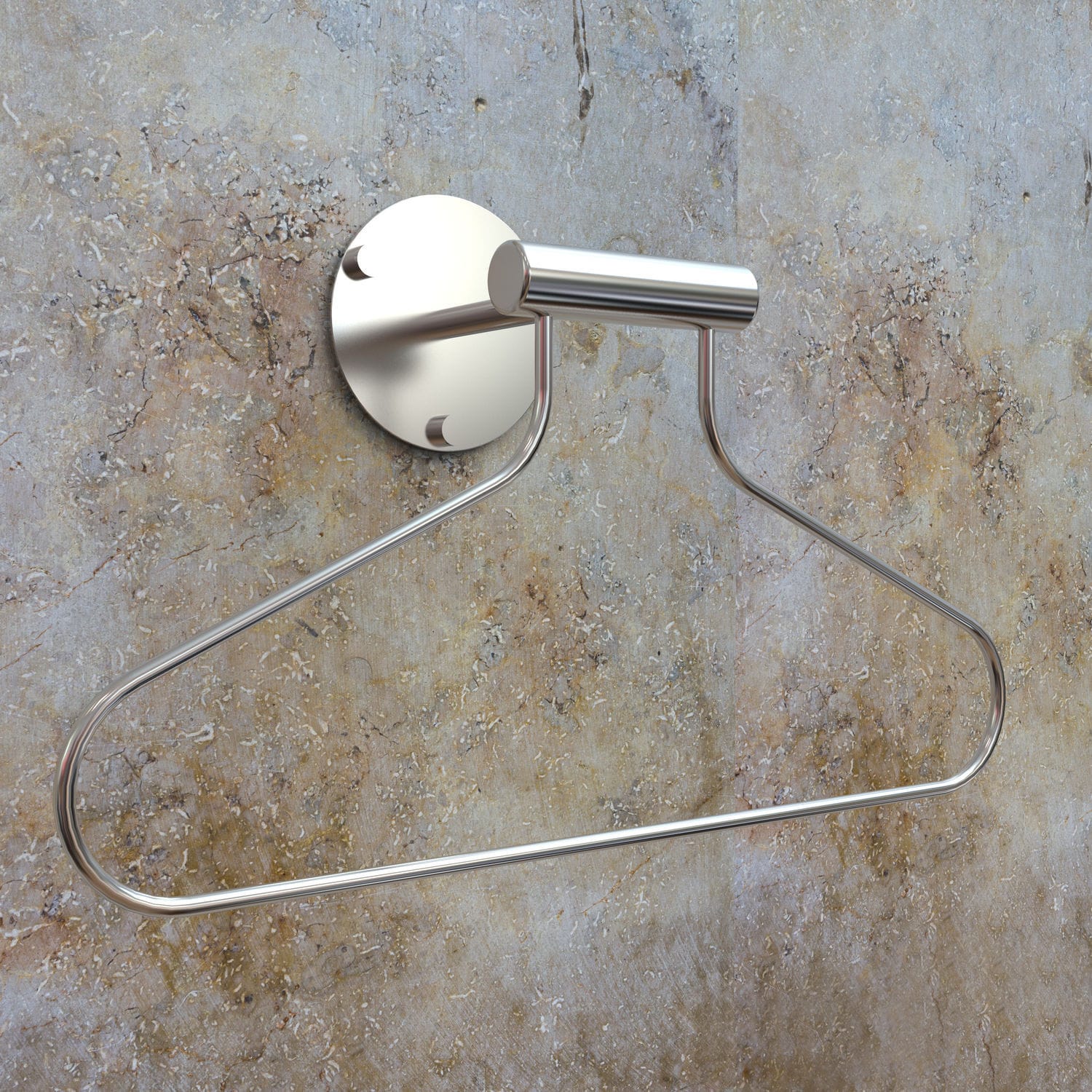 Wall-mounted valet stand - QUID A - INSILVIS - stainless steel ...