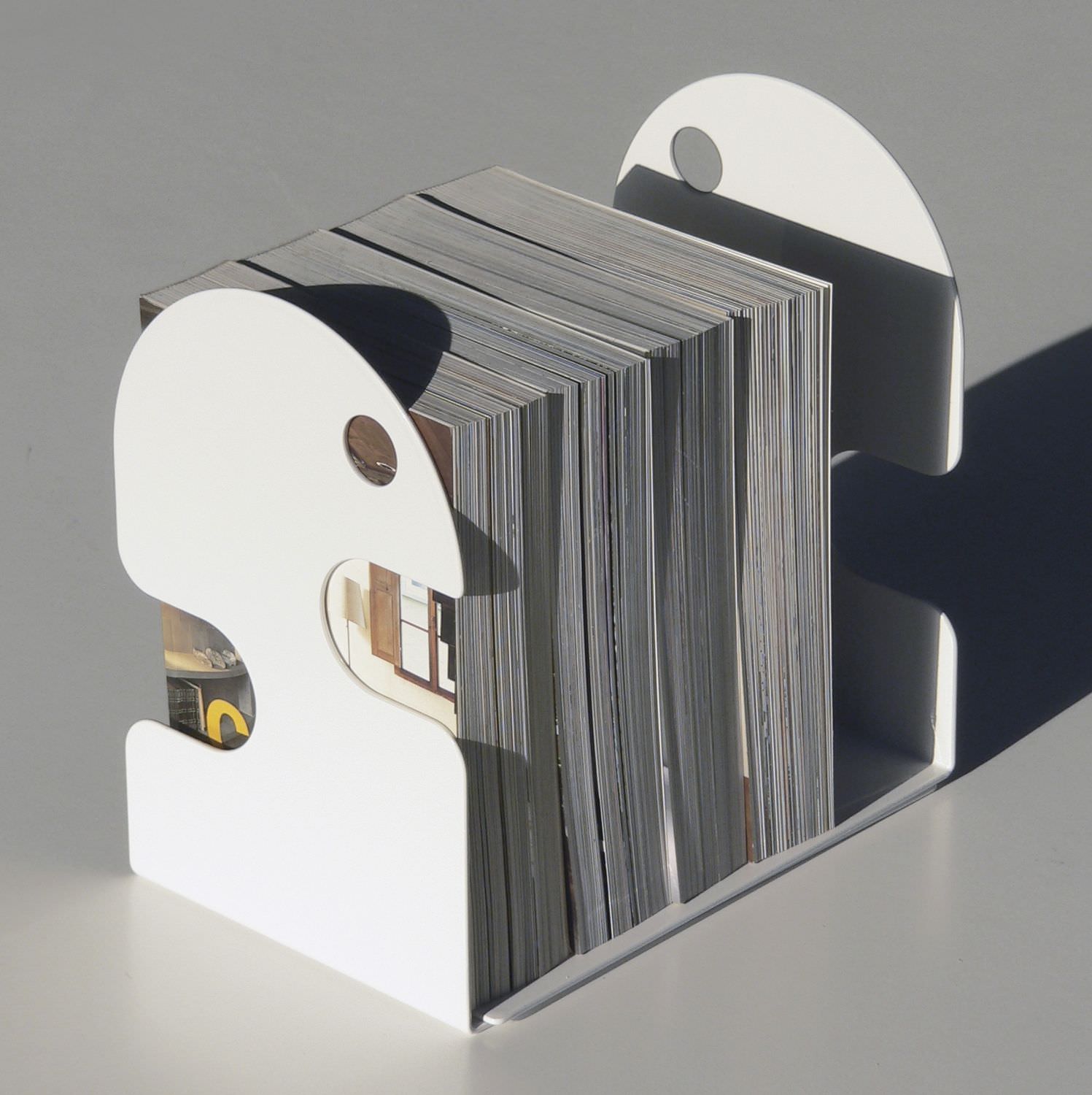 Traditional magazine rack - LITTLEDUCK - INSILVIS - home / steel