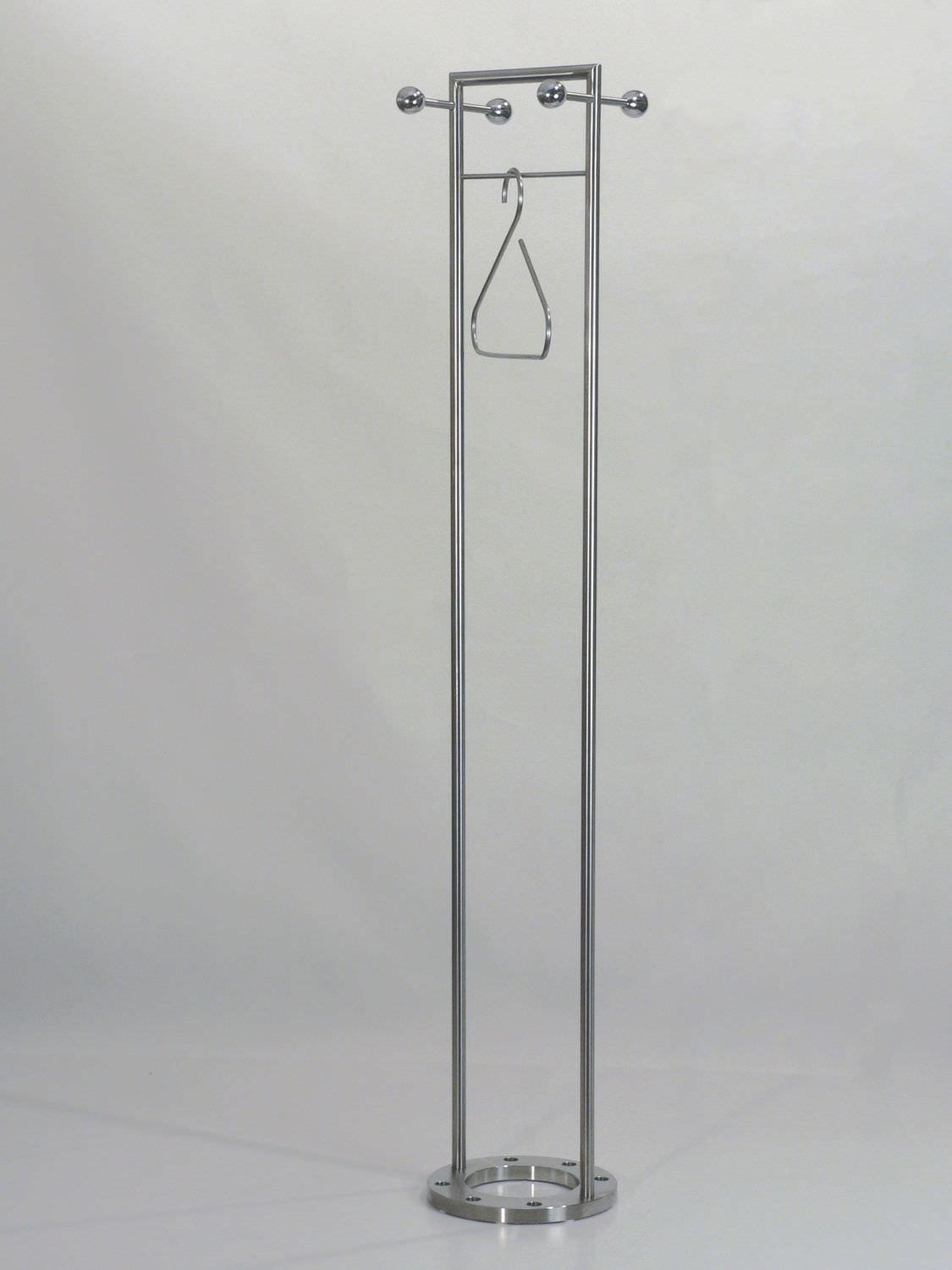 Floor coat rack - ANALOGON 2 - INSILVIS - contemporary / stainless ...